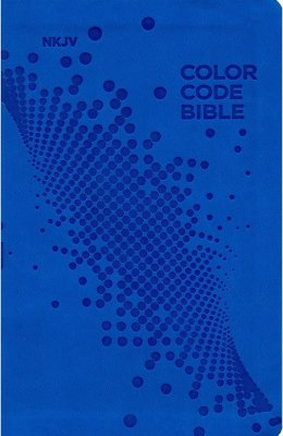 NKJV - Color Code Bible for Kids - Leathersoft Blue, NKJV: Book | ICM Books