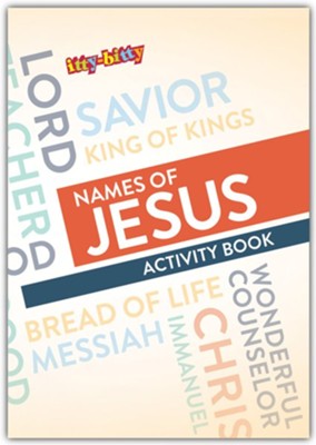 Itty Bitty - Names of Jesus Activity Book, .: Book | ICM Books