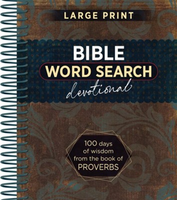 00 Days of Wisdom from the Book of Proverbs: Bible Word Search ...