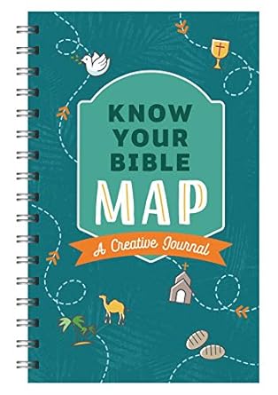 Know Your Bible Map - A Creative Journal, Barbour: Book | ICM Books