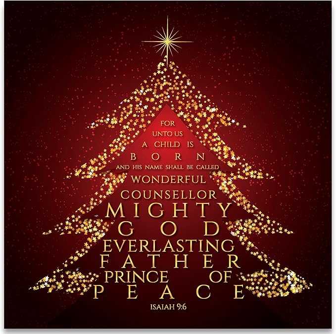 Christmas Cards luxury - Mighty God Everlasting Father (pack of 10 ...
